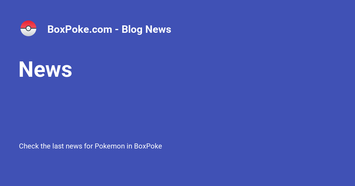 News - BoxPoke.com